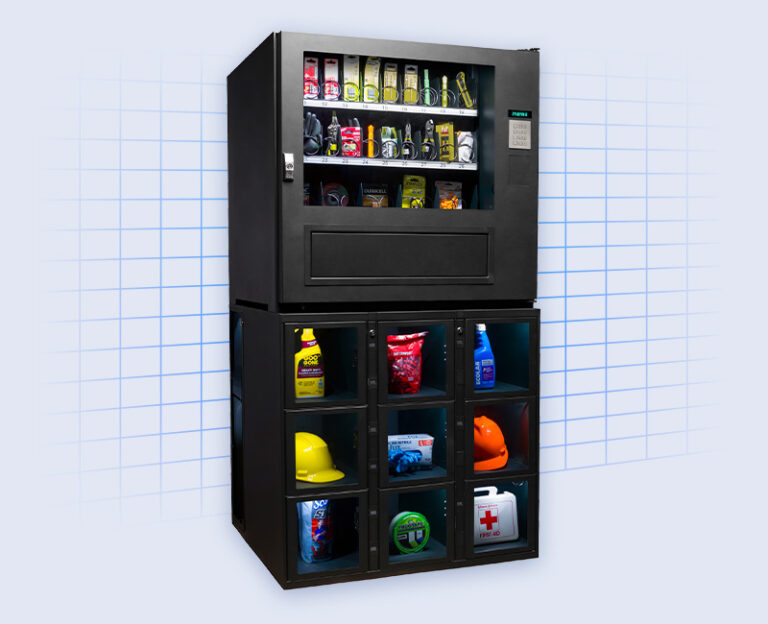 Optima Colo Combined Vending Machine & Locker | VendNovation